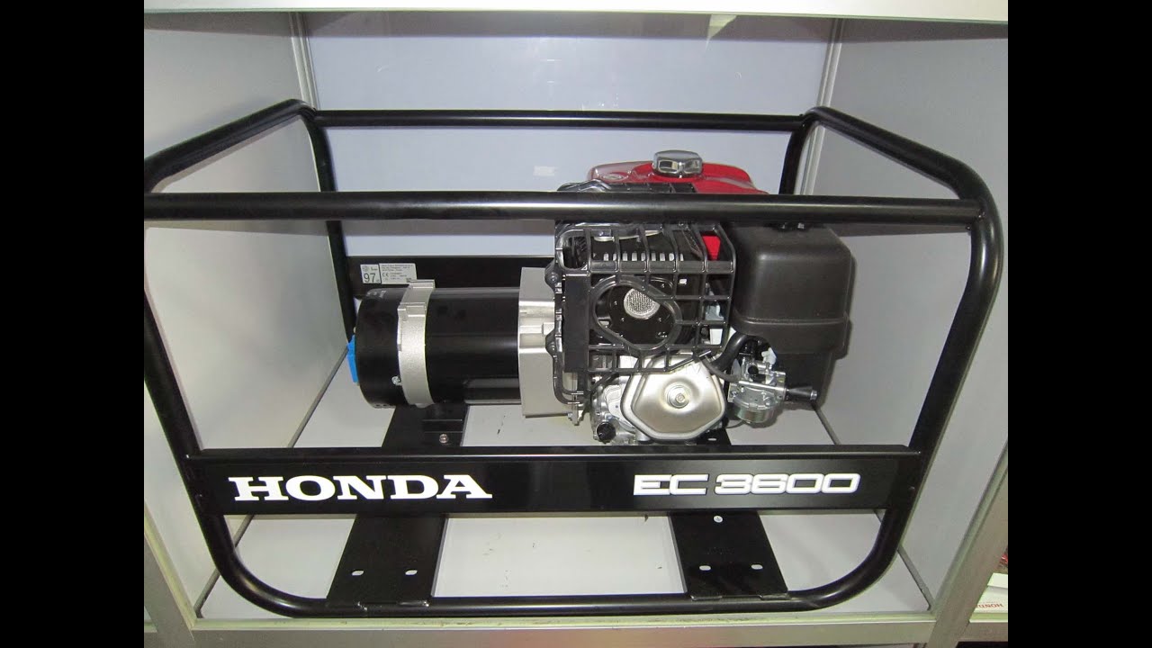 Хонда/Honda EC 3600 однофазный бензиновый генератор - YouTube
