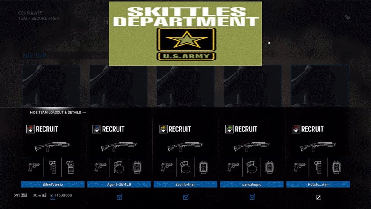 Rainbow Six Siege: Skittles Army - YouTube