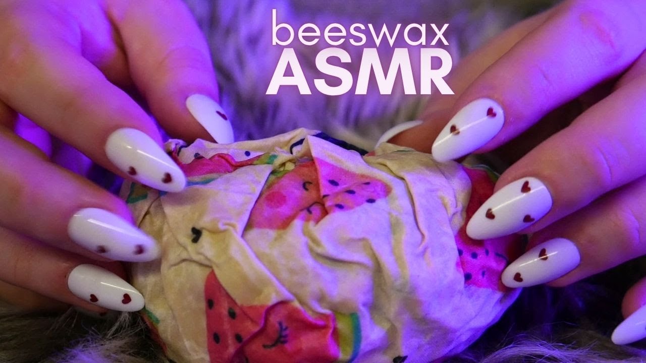 ASMR BEESWAX WRAP TRIGGERS COMPILATION 3 HRS 🐝 Tapping, Scratching & Crinkles 🐝 No Talking - YouTube