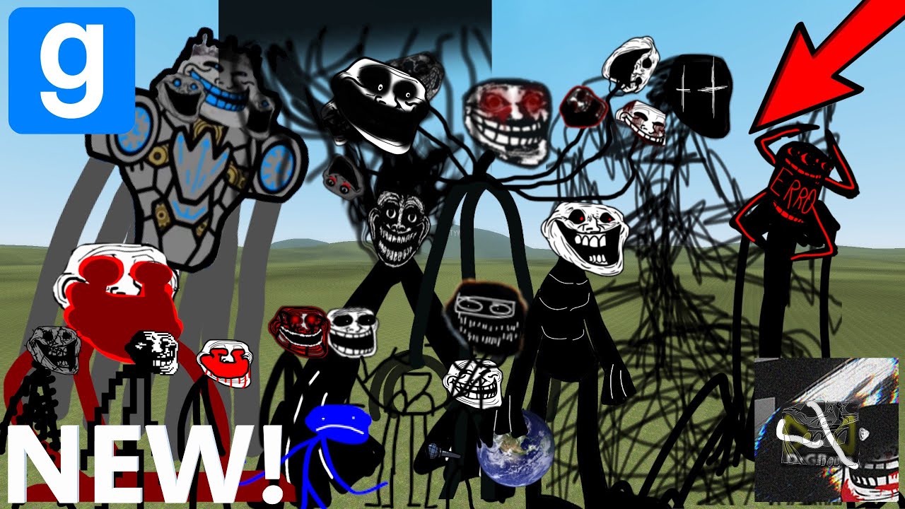 NEW! CHAOS TROLLGE PACK | Garry's Mod - Showcase - YouTube