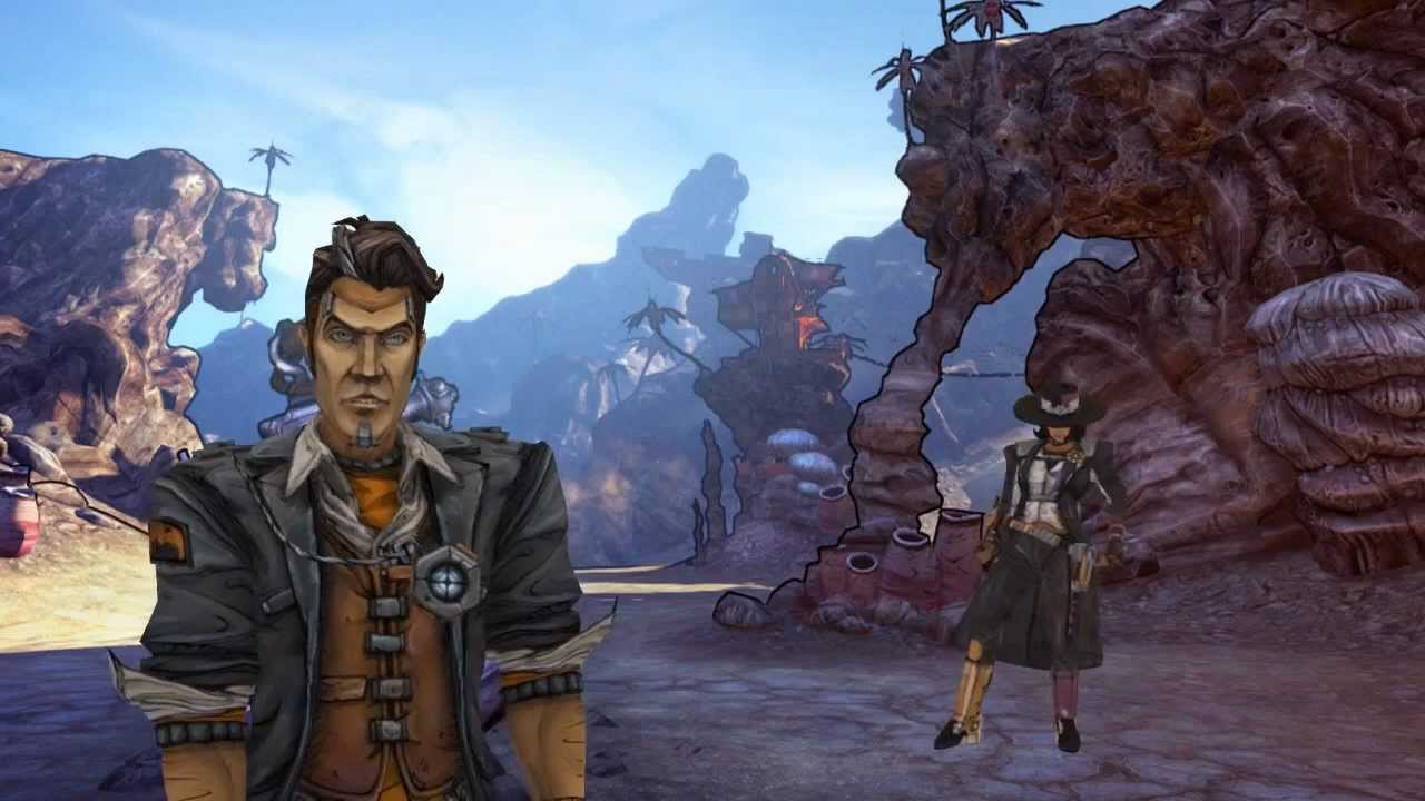 Borderlands 2 - Handsome Jack singing and Sheriff dancing - YouTube