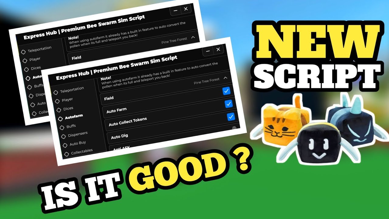 *NEW* Bee Swarm Simulator Script | Auto Farm, Auto Dig, Express Hub ...