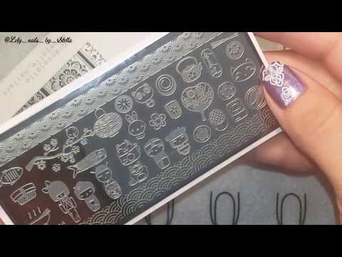 Nicole Diary Stamping Polish and NeeJolie plates Review