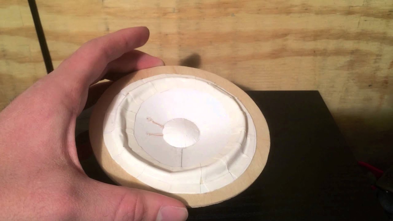 Homemade speaker prototype -- Micro-manufacturing "friendly" - YouTube
