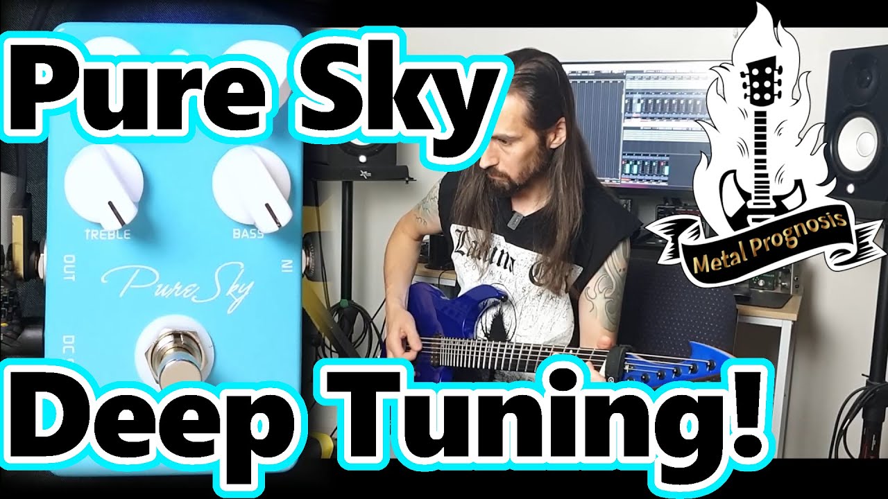 Pure Sky OD can improve low tuning guitar? ? ? - YouTube