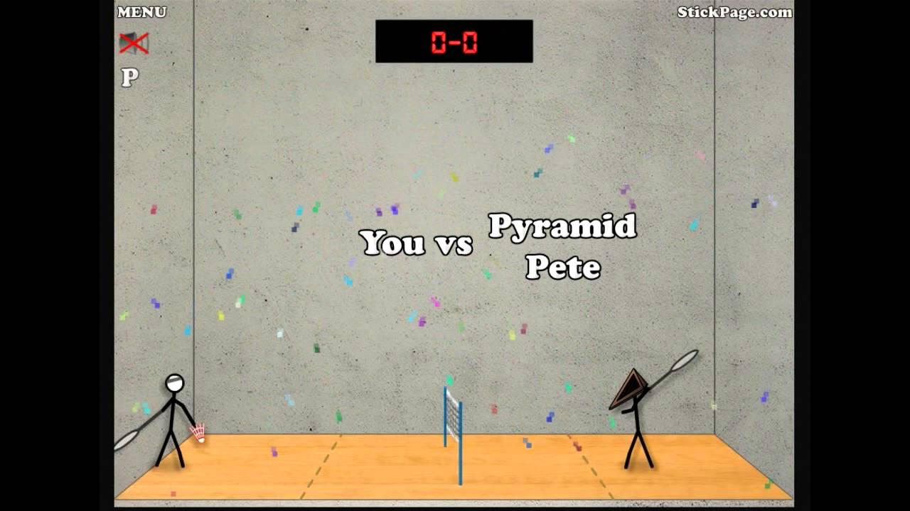 Stickman Badminton - YouTube