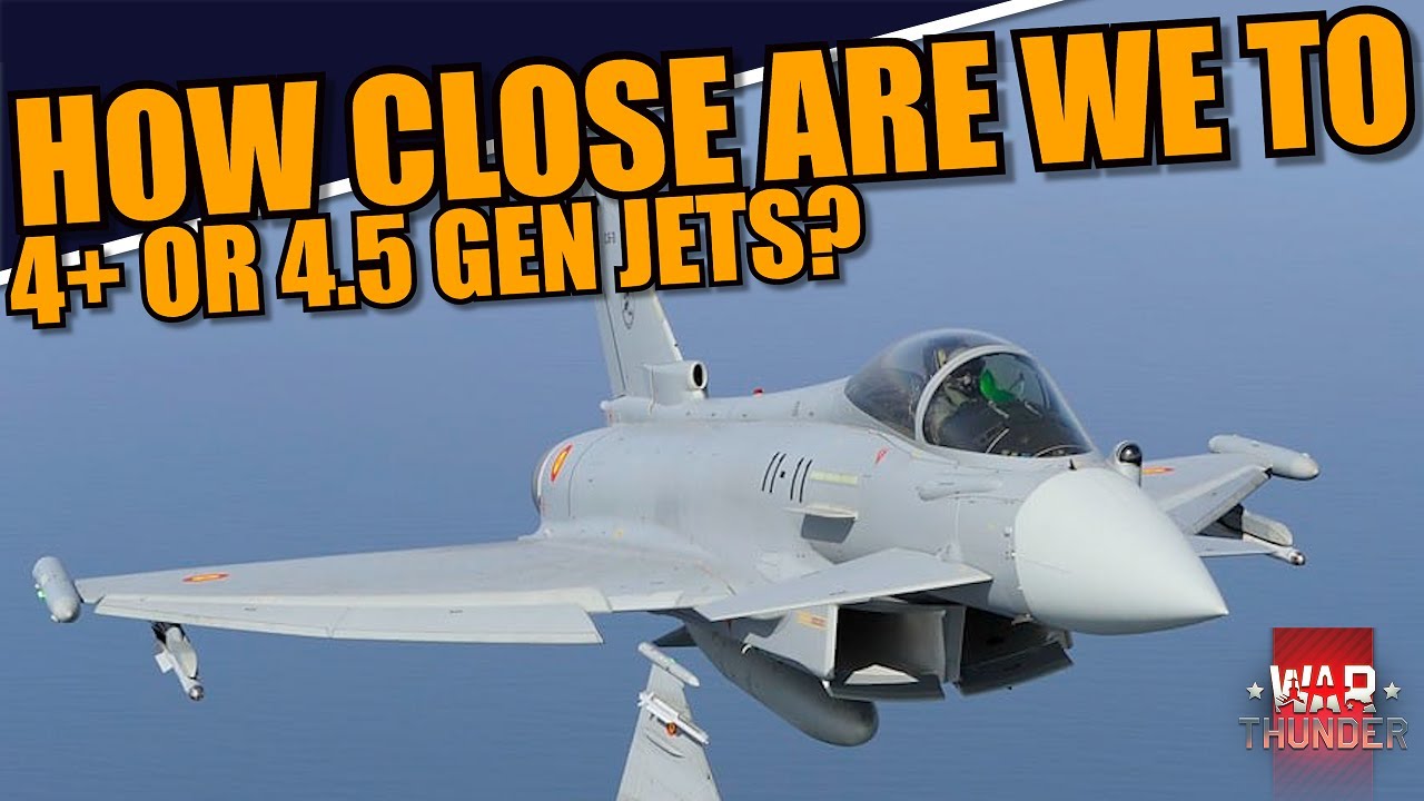 War Thunder - HOW close are WE to 4.5 or 4+ GEN JETS in the GAME? - YouTube
