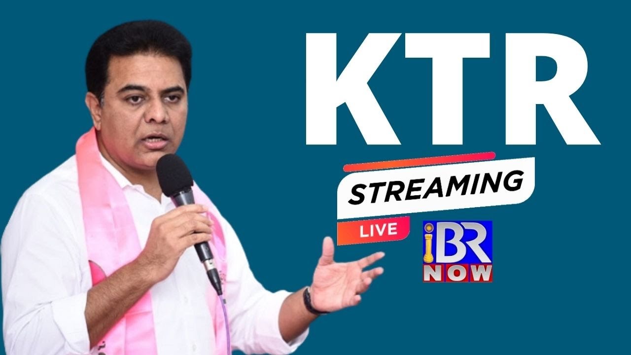 Minister KTR 🔴 LIVE - IBR NOW - YouTube