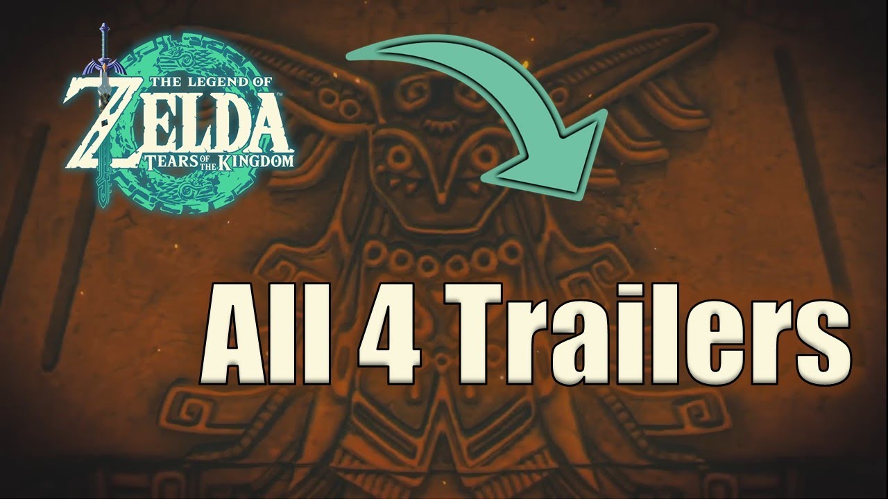 TOTK Trailer: All 4 Trailers so far in one go! - Tears of The Kingdom ...