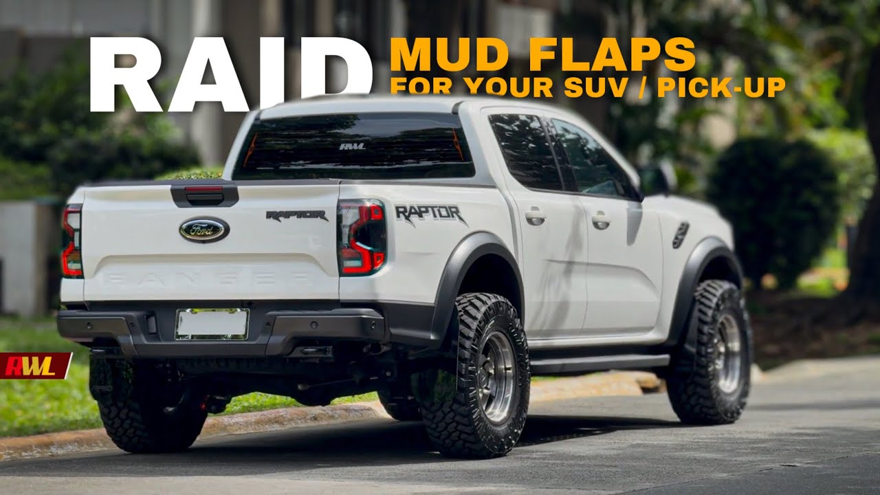 Mud flaps for your Pick-up / SUV - YouTube