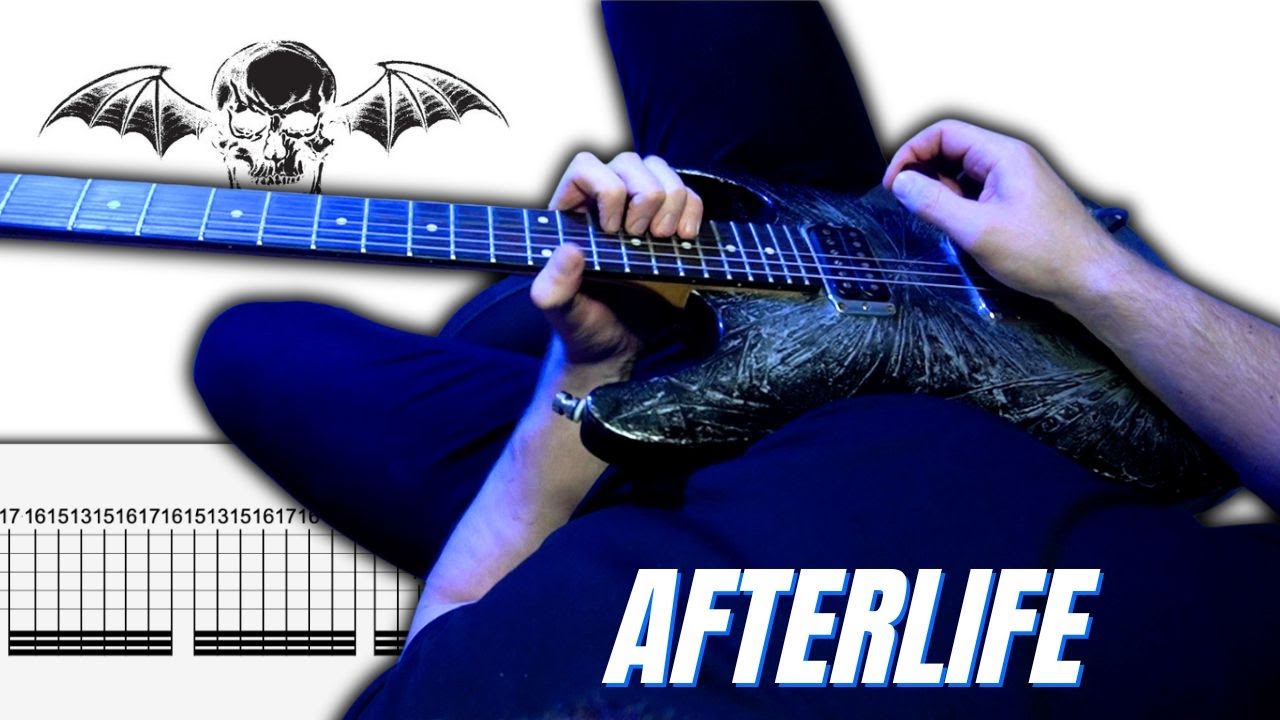 Avenged Sevenfold – Afterlife Full POV Guitar Cover 2024 | SCREEN TABS ...
