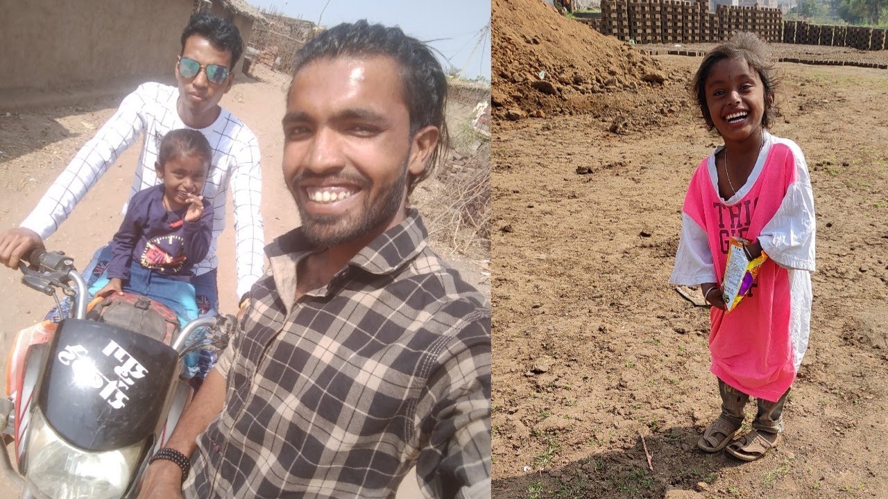 First Time Vlog With My Brother || Going To Home || Santosh Rokade ...