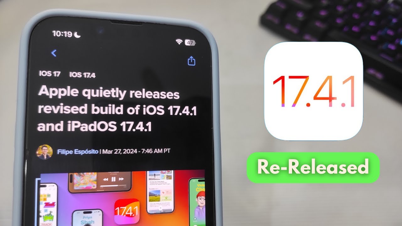 iOS 17.4.1 Revised | Battery Life & Geekbench Score - YouTube