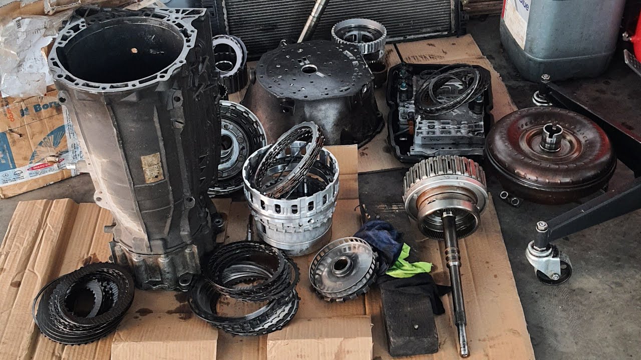 Mercedes Benz w221 4matic automatic transmission assembly repair ...