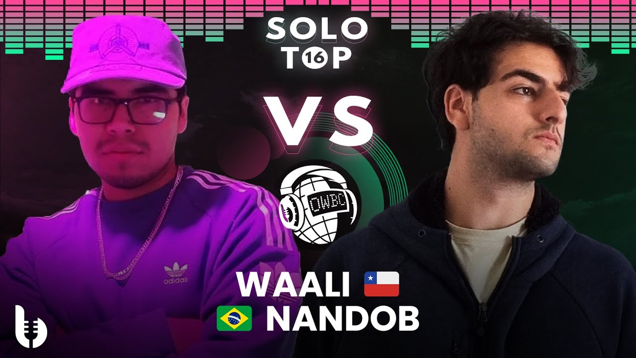 WAALI VS NANDOB | Online World Beatbox Championship 2022 | TOP 16 SOLO ...
