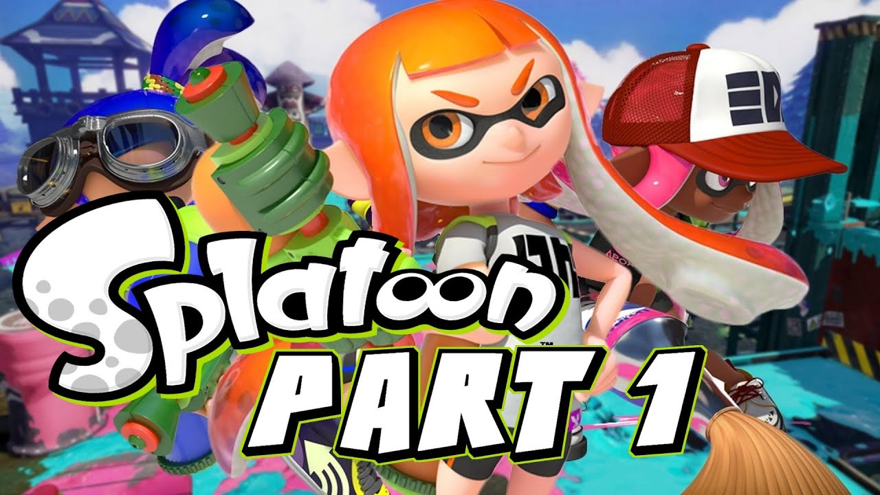 Let's play SPLATOON! [Singleplayer Part 1] RISE OF THE OCTARIANS ...