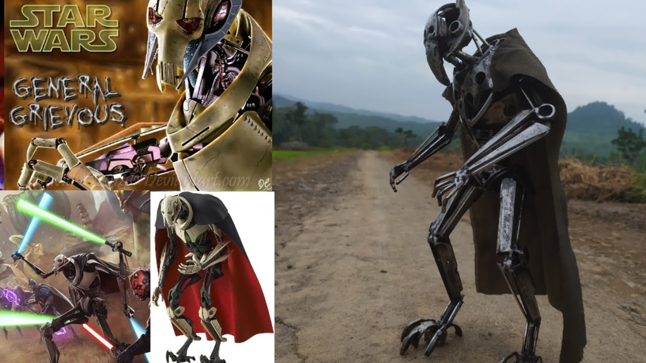 How to make droid general grievous, bikin droid general grievous. Di ...