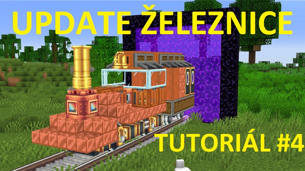 mód create 0.5 - CZ tutoriál #4 - Nová železnice! - YouTube