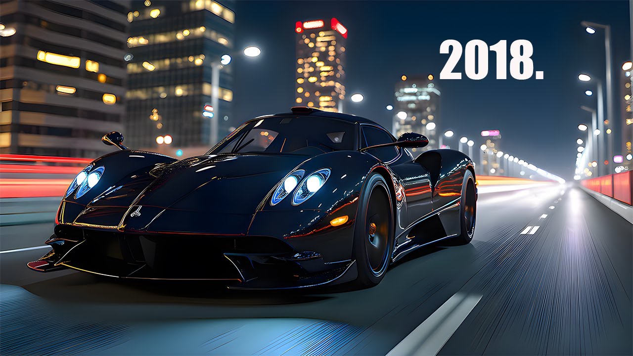 Cruising an Incredible Pagani Through the Streets of L.A. [Synthwave ...