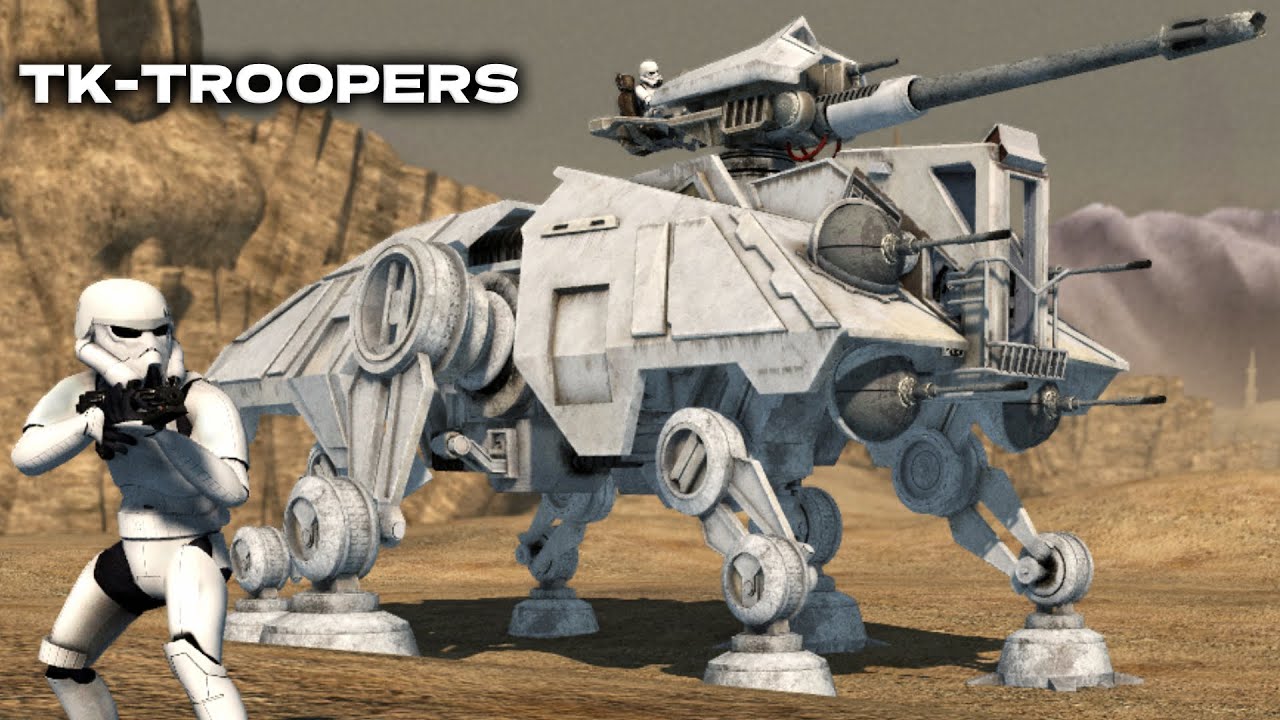 Galactic Empire tests TK-TROOPERS against Battle Droids! - Men of War ...