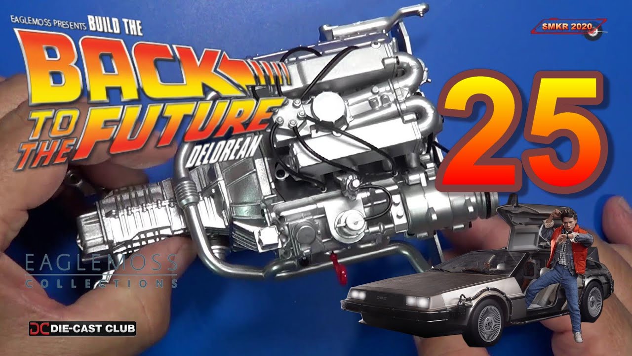 Build The Back To The Future Delorean Issue 25 - Engine Exhaust Front ...