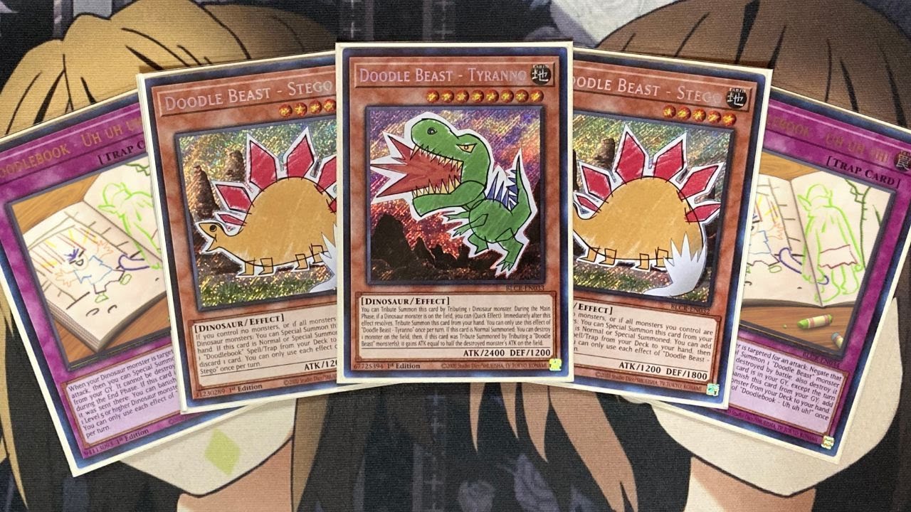 My Doodle Beast Yugioh Deck Profile for November 2022 - YouTube