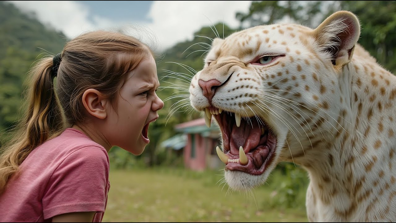 An Alien Albino Snow Leopard Suffered from a Painful Canine for Years ...