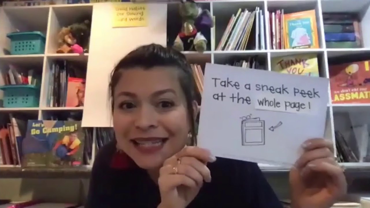 Reader's Workshop-Readers Sneak a Peek at the Pictures to Figure Out ...