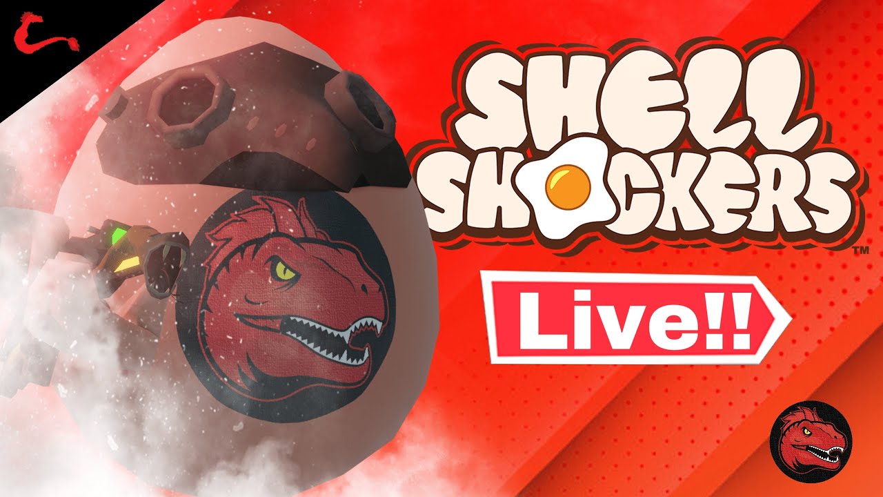 🔴Shell Shockers+ Drawing SHARKBUCKS on MSPaint [LIVE] | 10/5 September ...