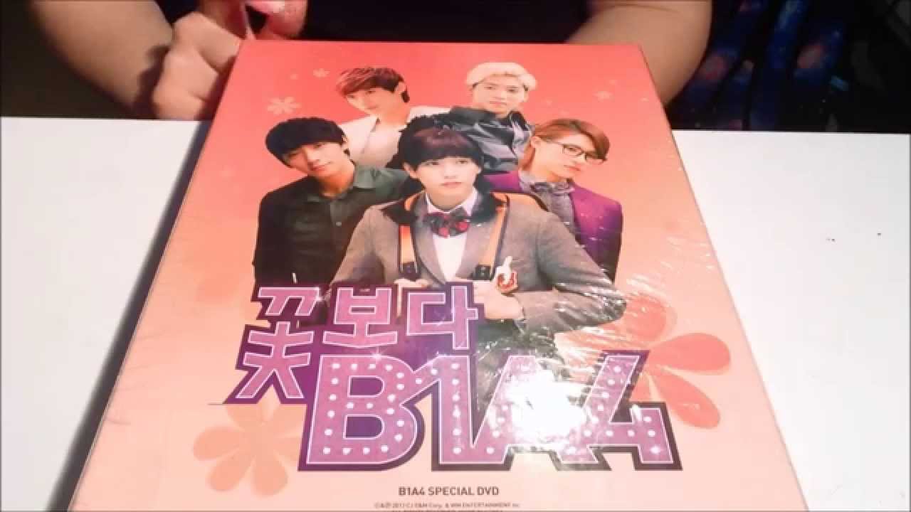 K-POP HAUL #3 - B1A4 Special DVD Unboxing! - YouTube