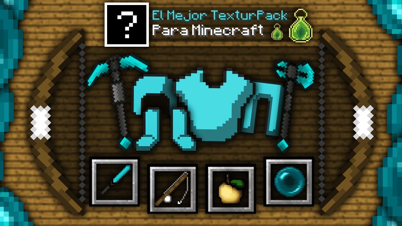 EL TEXTURE PACK MAS LINDO 16X16 FPS | 2020 - YouTube