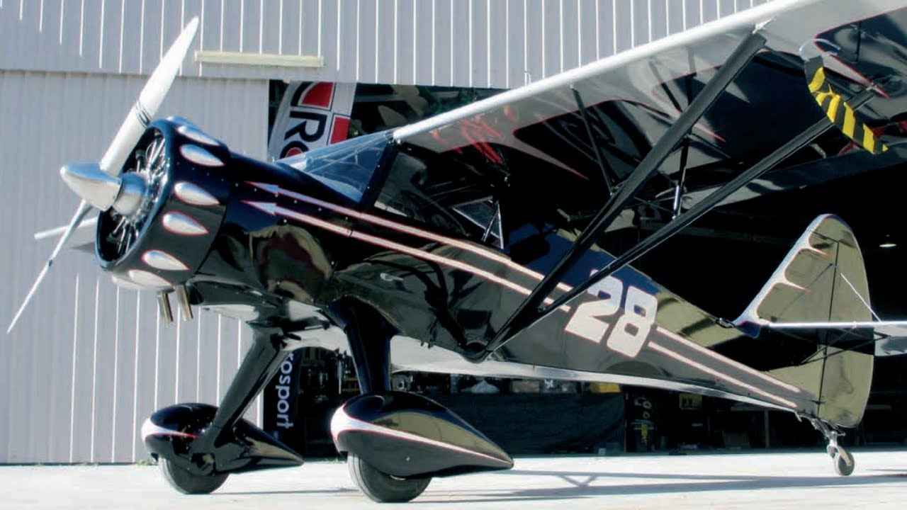 Rotec Aerosports R2800 Kitfox & Flybaby open cockpit. - YouTube