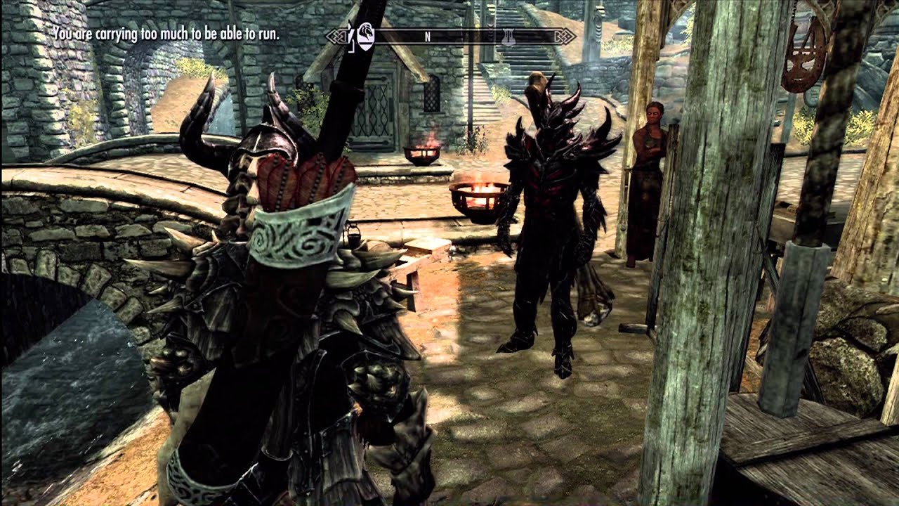 Every New Dragonbone Weapon From Skyrim: Dawnguard - YouTube