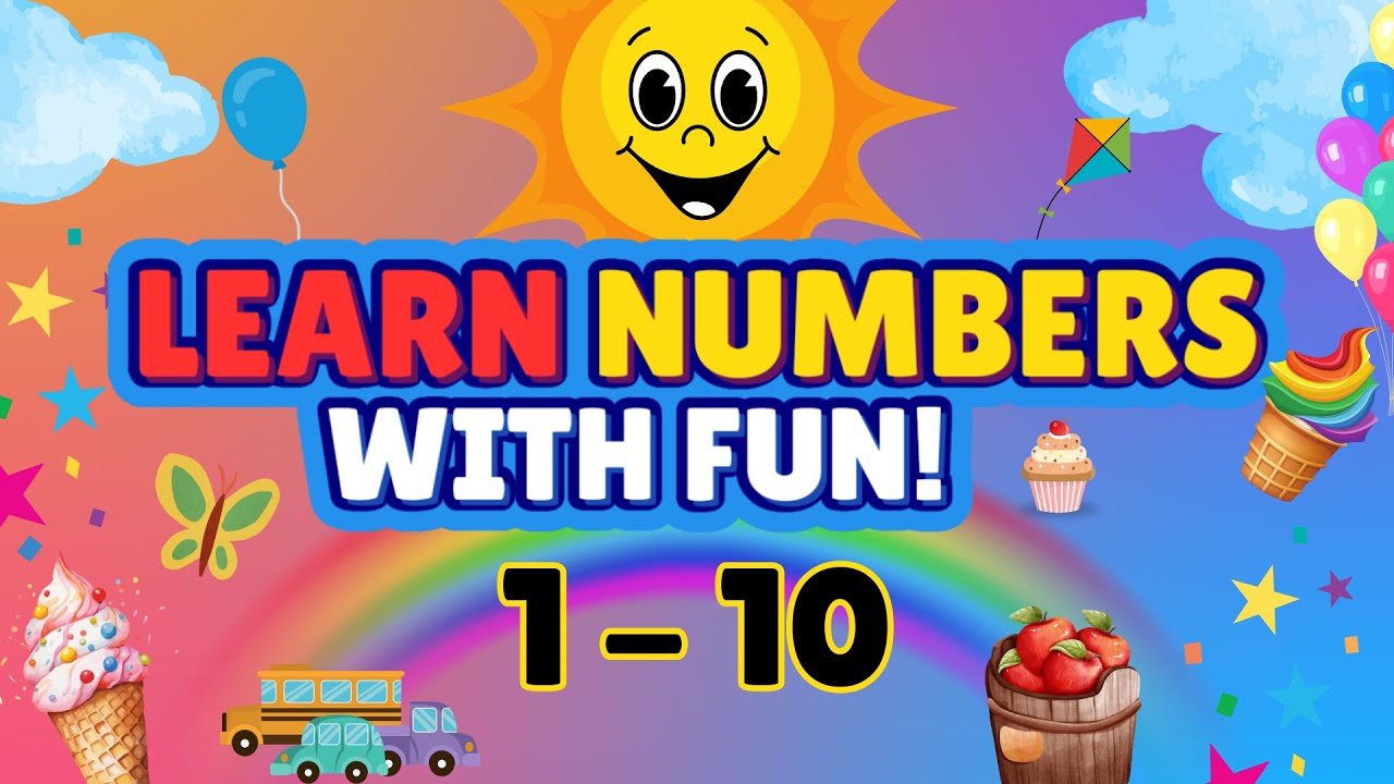 Counting Fun with R&J Learning Crew: Learn Numbers 1 to 10! - YouTube