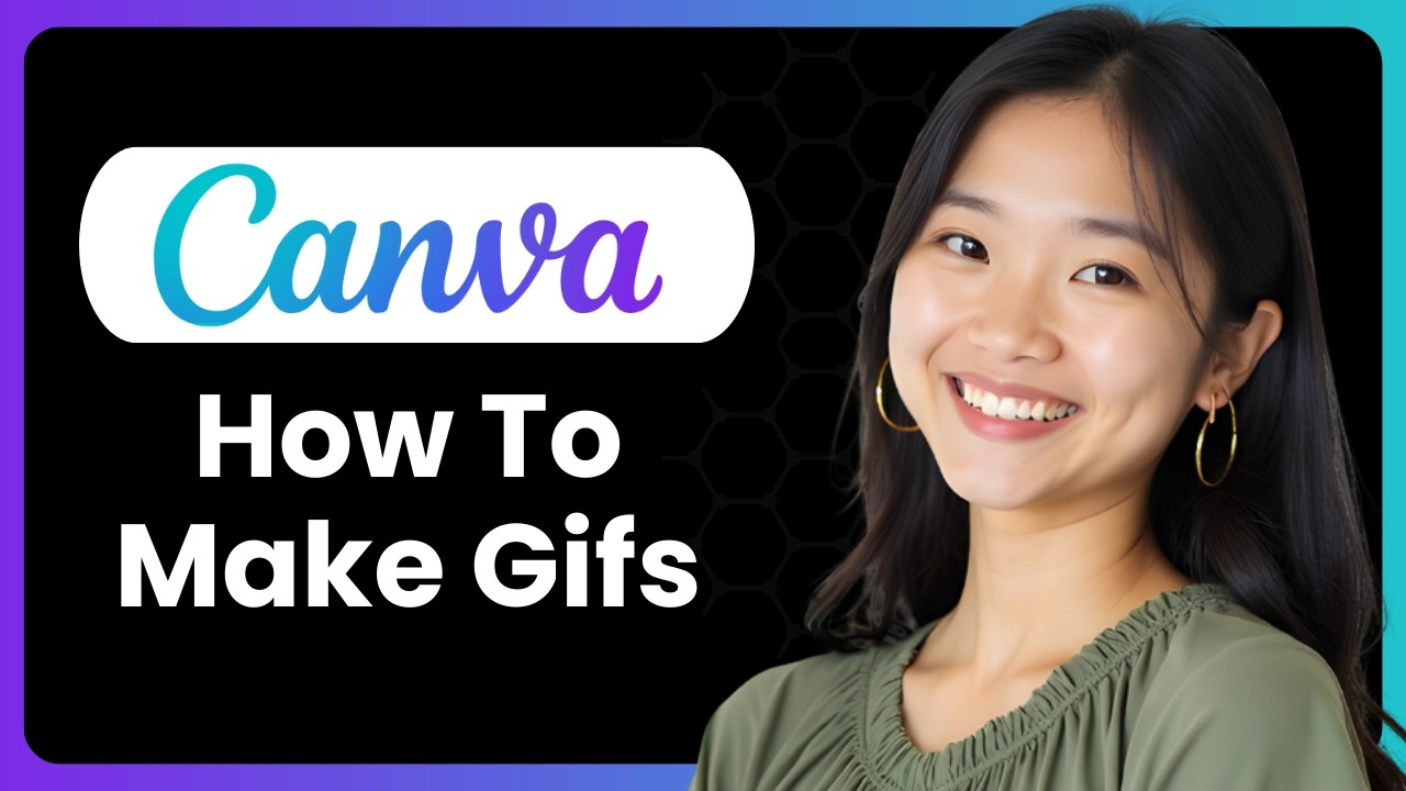 How To Make A Gif Using Canva - YouTube