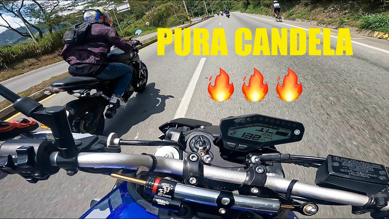 PURA CANDELA!!! MT09 x4 - GSX750 - ZX10RR - Z900 - DR650 - YouTube