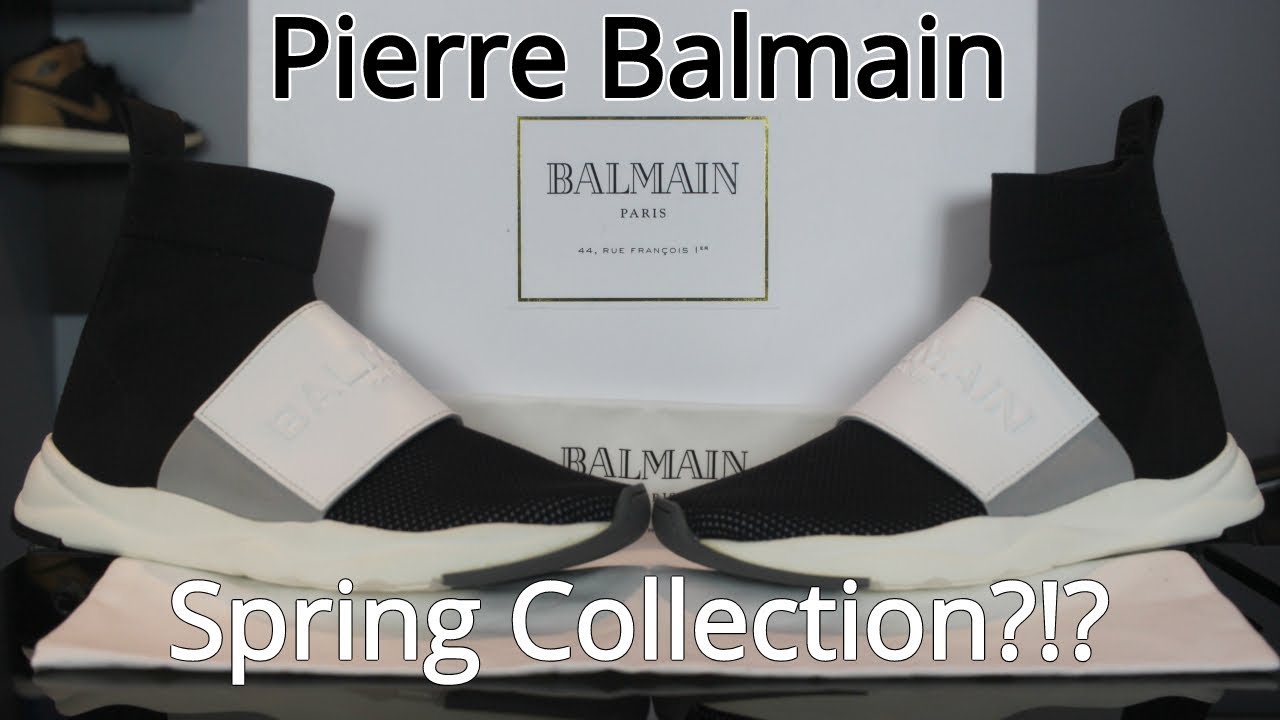 Balmain Spring Collection?!? $695 "Cameron High-Top" (Review) - YouTube