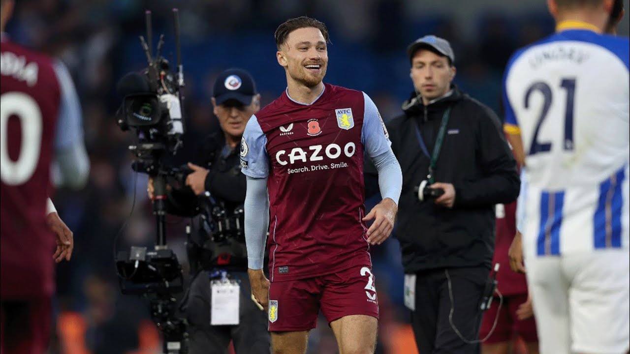 POST MATCH | Matty Cash pleased with first away win of the season - YouTube