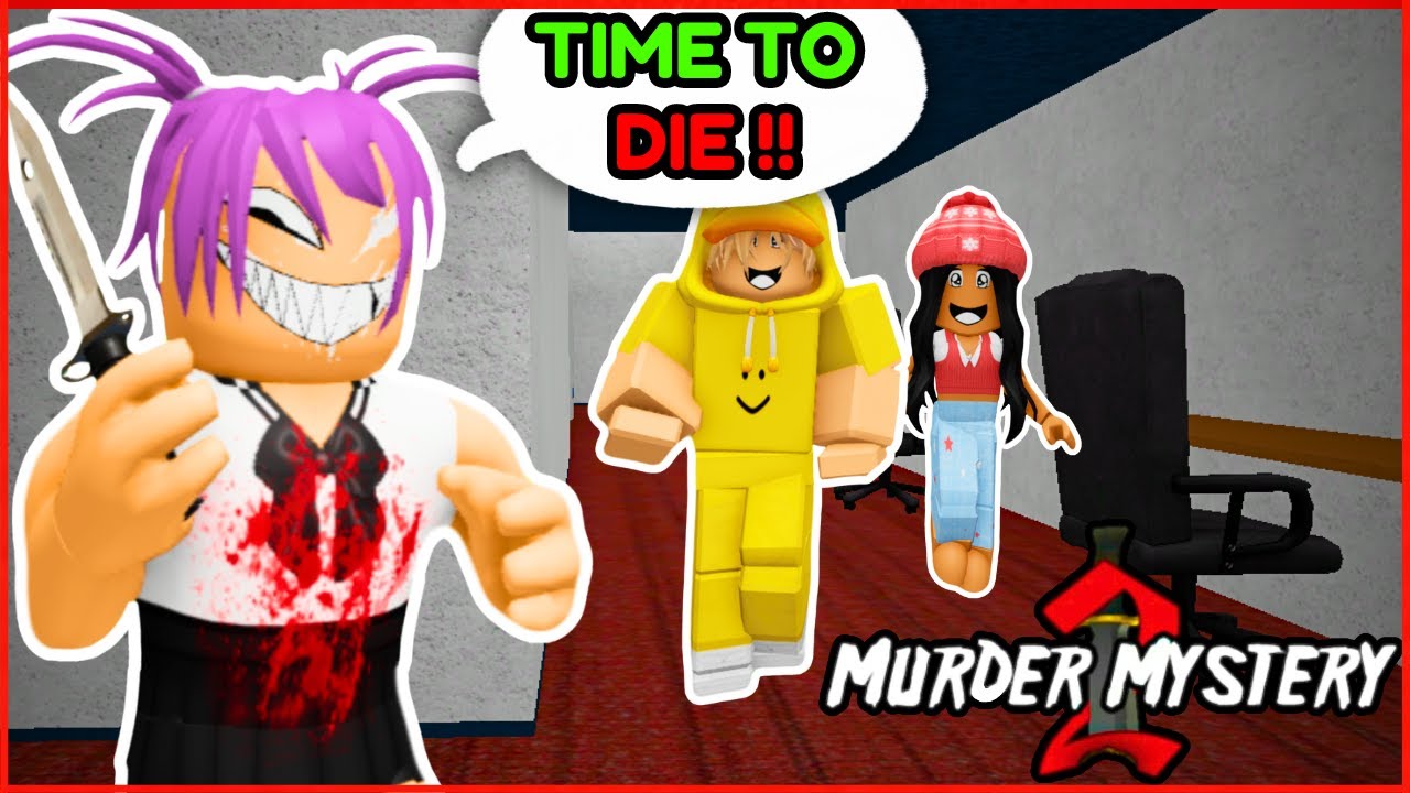 being a MURDER on Roblox is SO FUN - YouTube