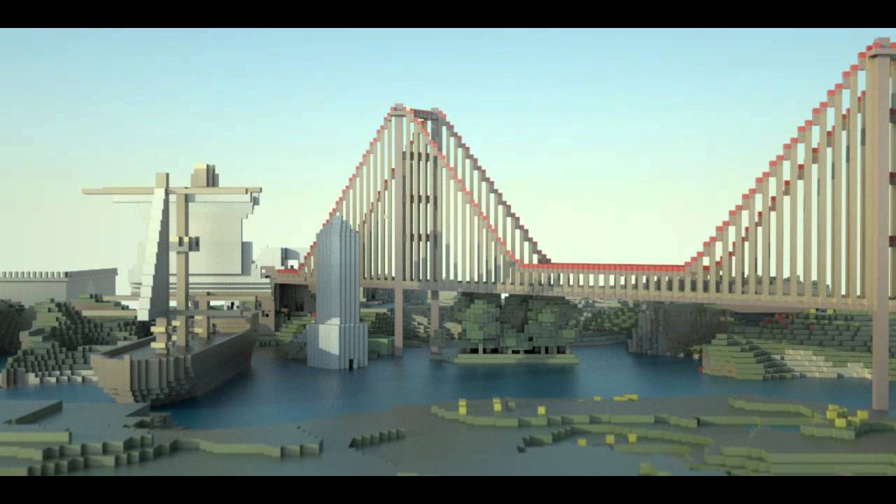 Minecraft CGI Octane Render - YouTube