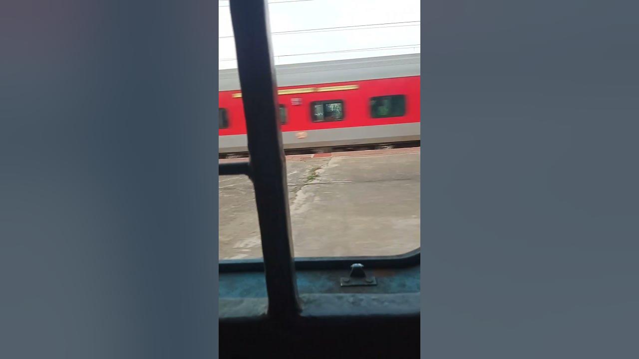 chennai central to mangalore sf express ambattur railway station - YouTube