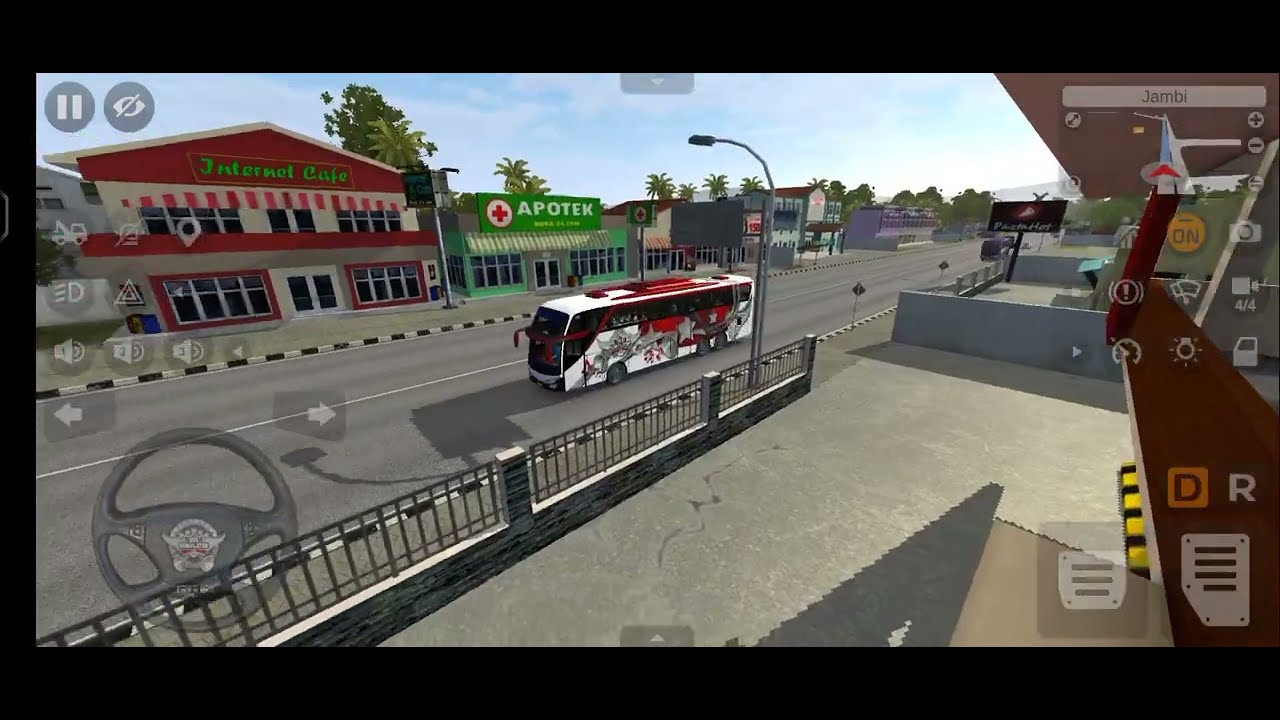 Bus Simulator Indonesia Gameplay (BUSSID) - Dynamic Weather - Real ...