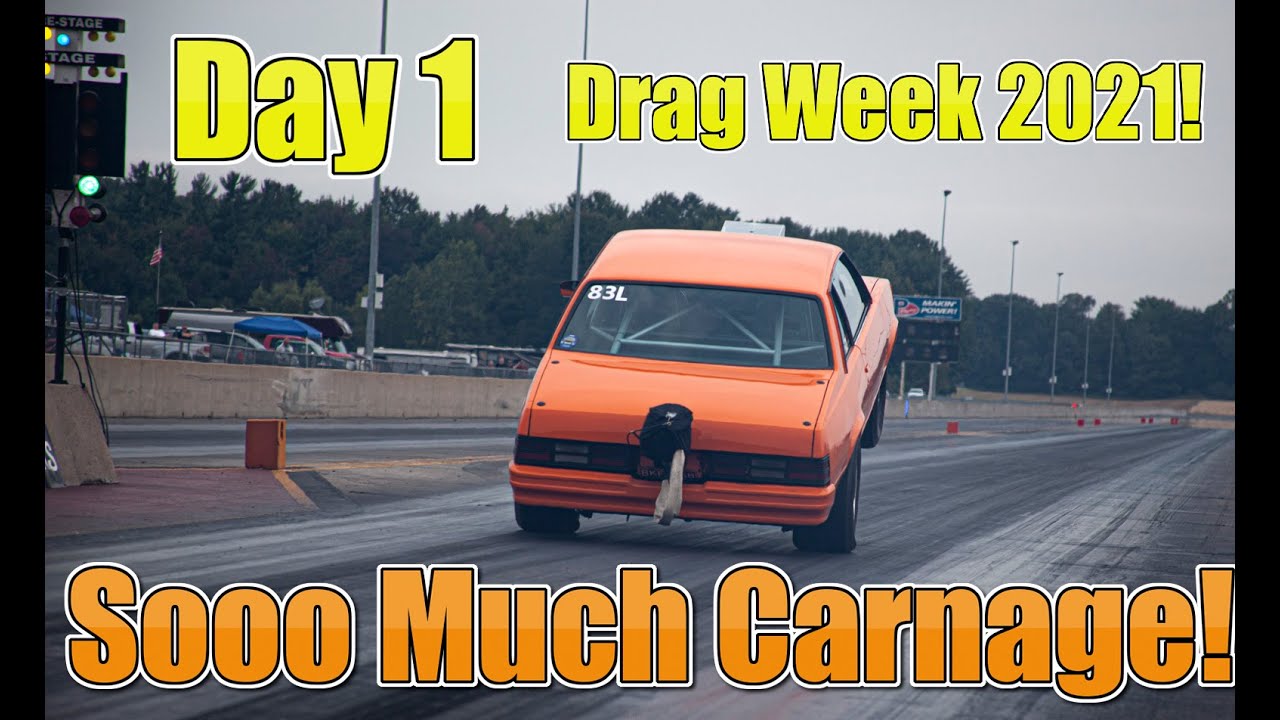 Drag Week 2021 Day 1 | Crazy day - YouTube