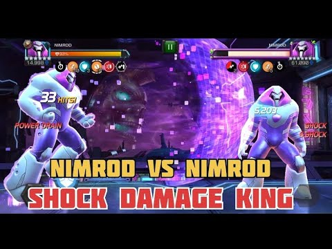 Nimrod VS Nimrod MCOC || Shock King || Event Quest || Easy Solo - YouTube