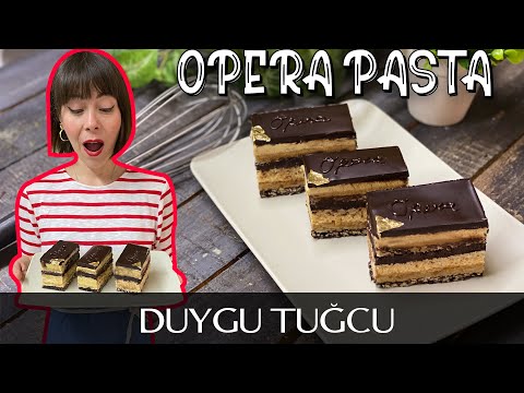 Opera Pasta Tarifi 🍰 🇫🇷 | FRANSANIN EN ÜNLÜ PASTASI🇫🇷 | Chef Duygu Tugcu