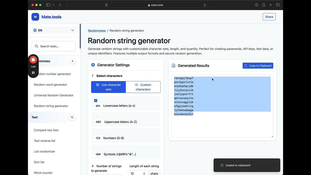 Generate Secure Random Strings for Passwords, API Keys & More - YouTube