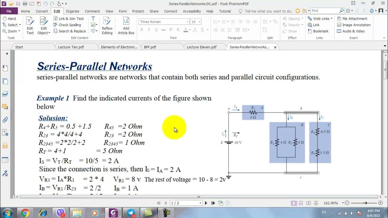 Series Parallel Networks - YouTube