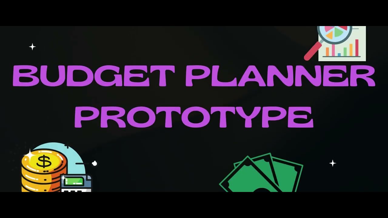 BUDGET PLANNER PROTOTYPE #klef#SDP#BudgetPlanner - YouTube