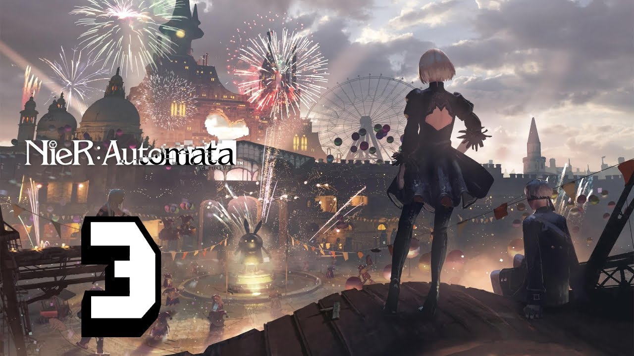 Let's Play NieR Automata Live #3 - YouTube