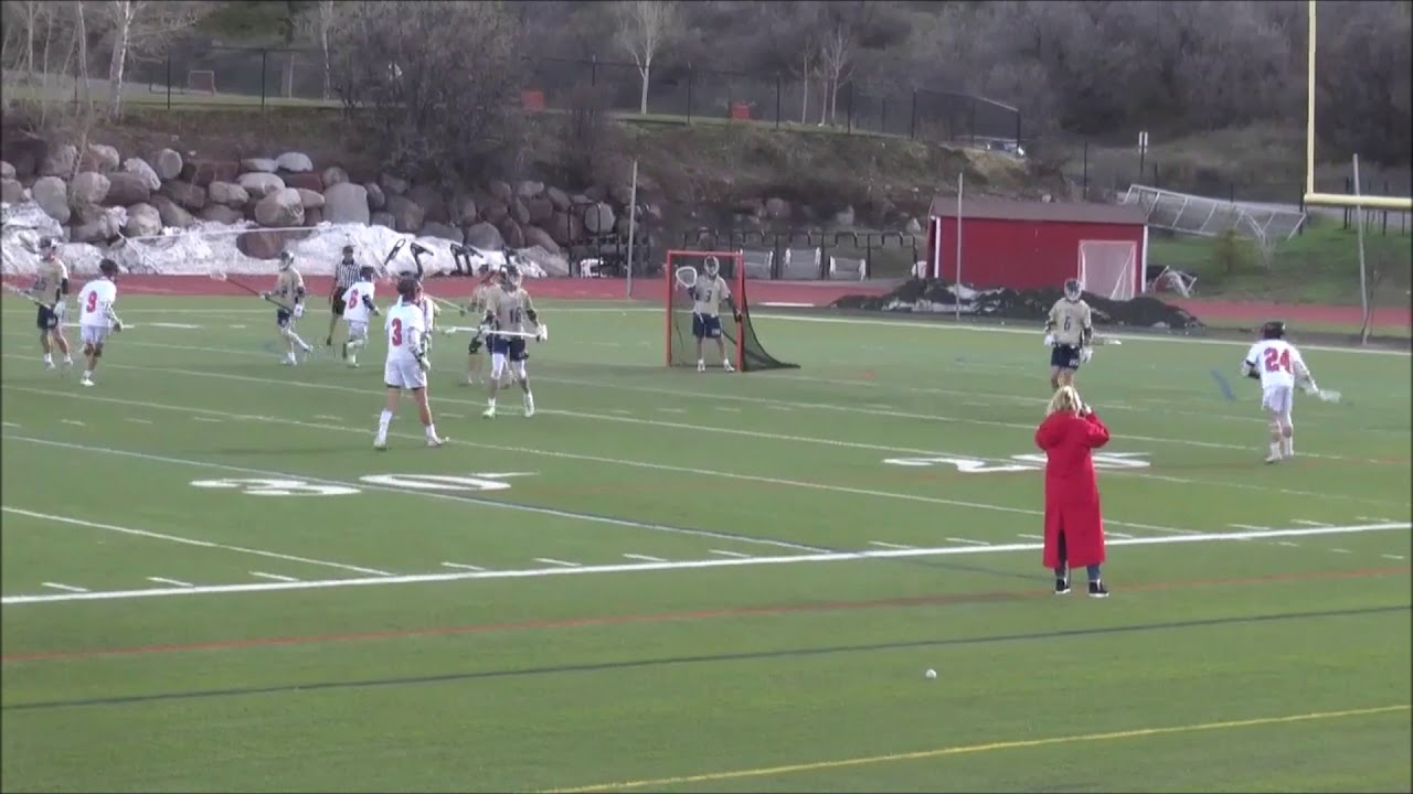 Evan Begner Evergreen Colorado Lacrosse Goalie 2019 Playoffs 1st Round ...